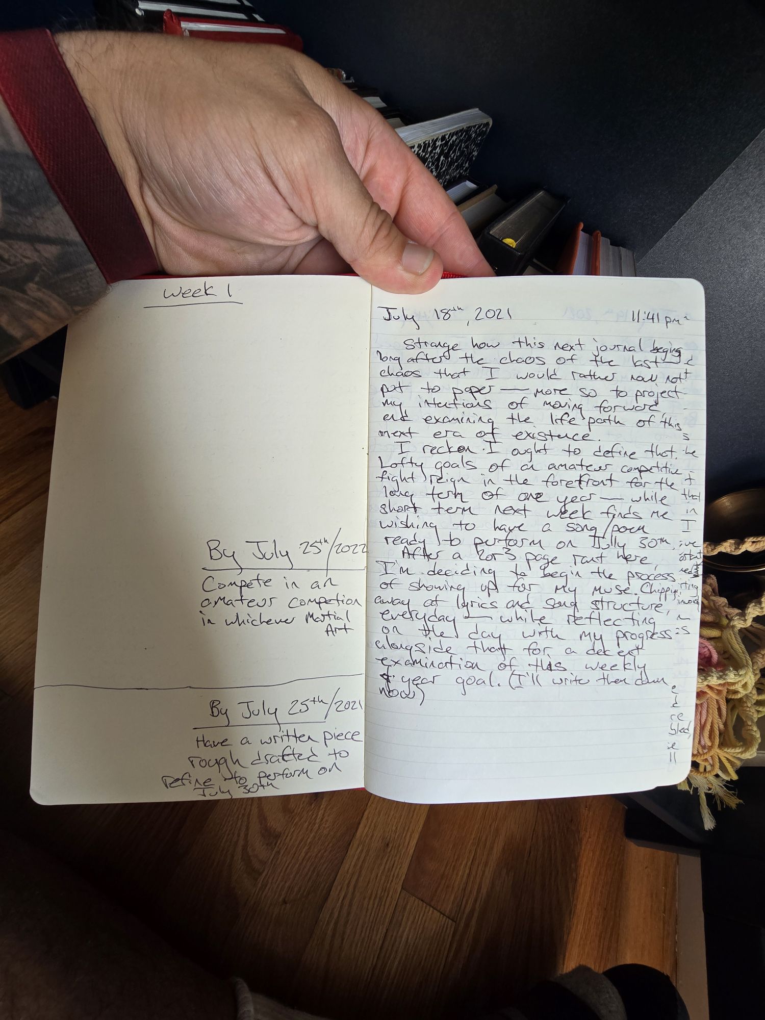 A Way to Measure Yourself Against Time – All Quiet on the Creative Front